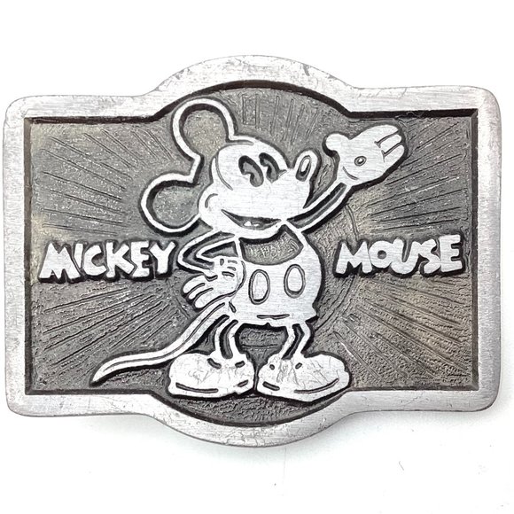 Walt Disney Productions. | Accessories | Mickey Mouse Belt Buckle 3 X ...